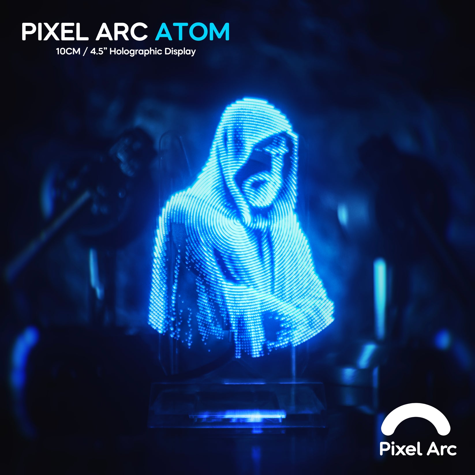 Pixel Arc - Atom